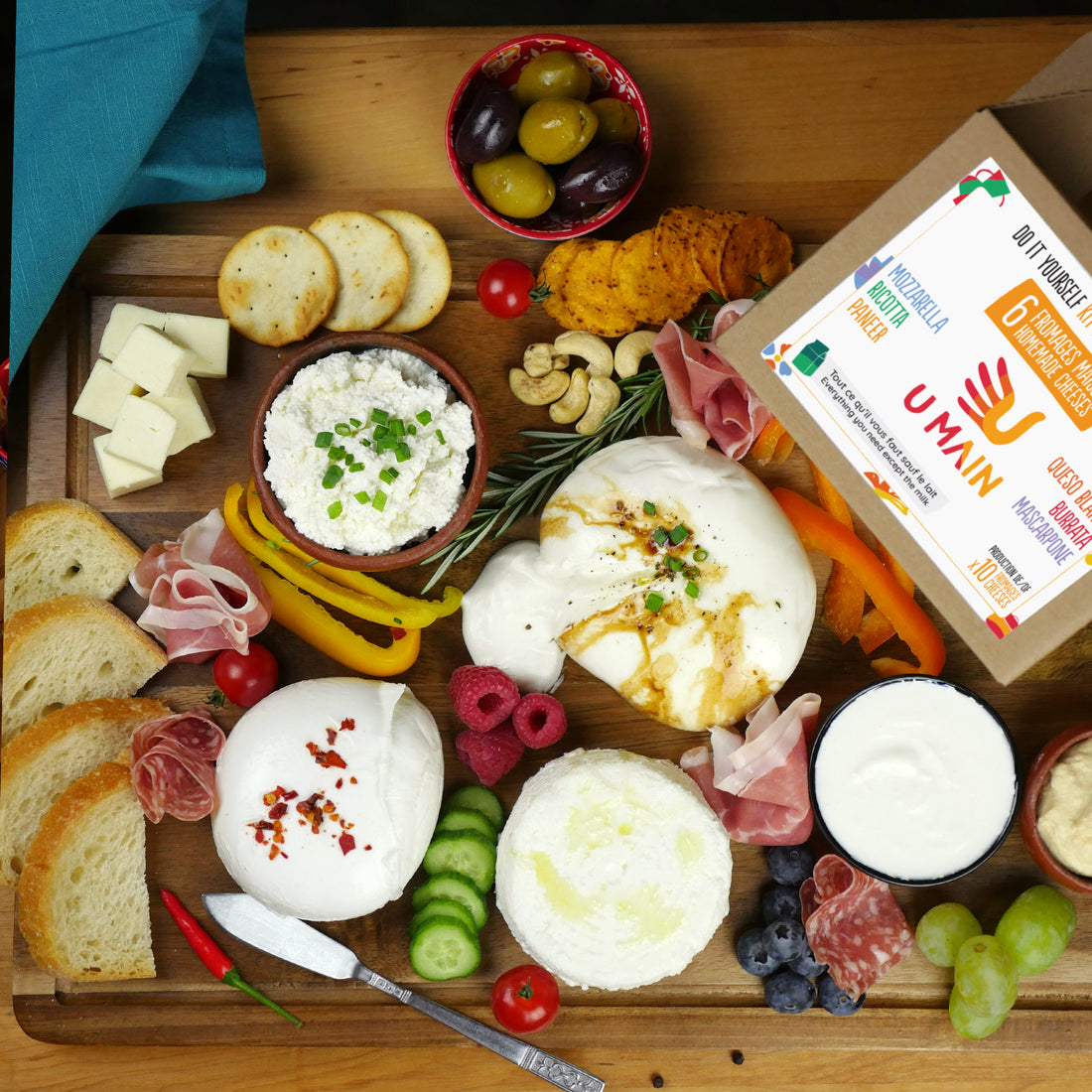 Cheese making kits | U MAIN Kits | Make your own cheese